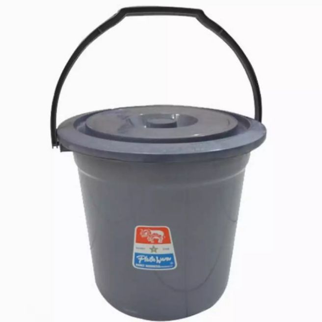 Ember Plastik Komet star ( 6galon ). Ember Plastik + tutup.COD | Lazada ...