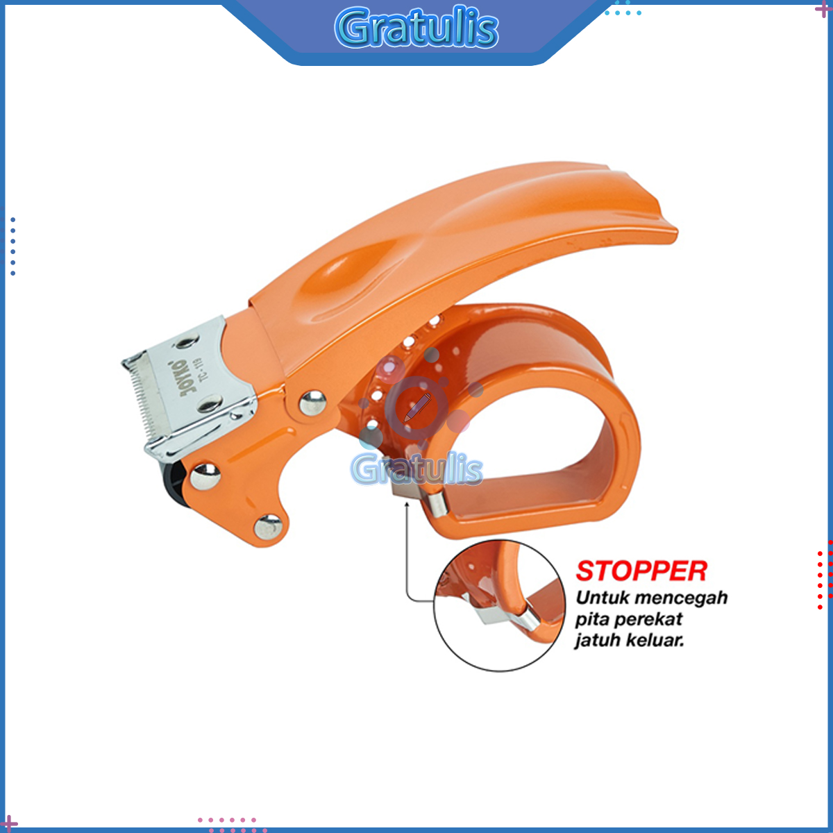 TAPE DISPENSER SOLATIP JOYKO [TC-119] / DISPENSER LAKBAN BESAR / ALAT ...