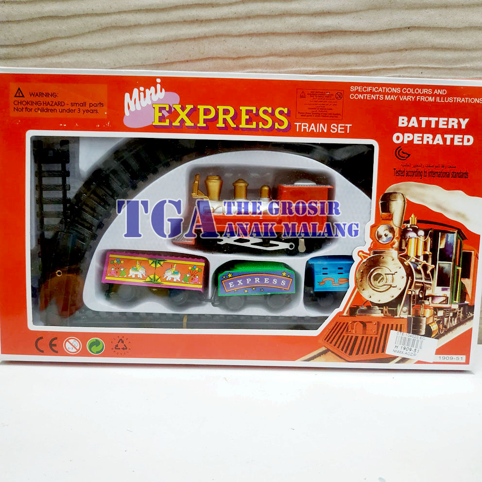 Blink Kereta Api Mini Express Train Set | Lazada Indonesia
