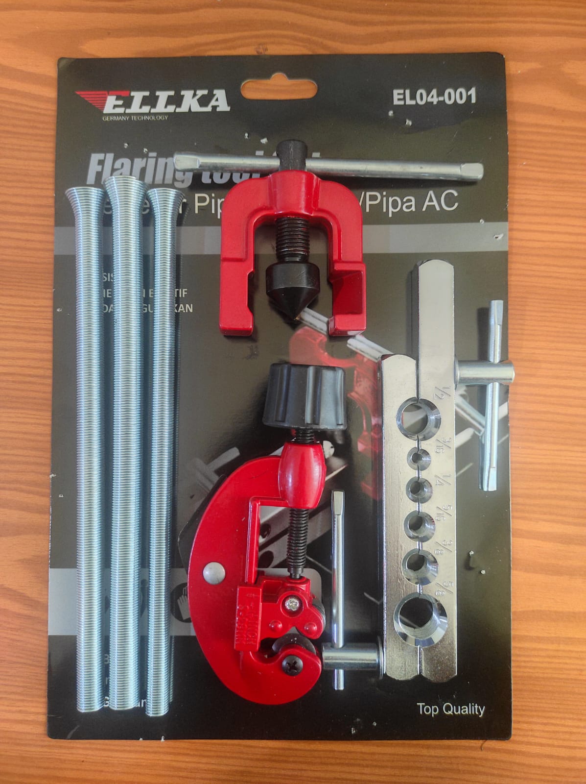 Flaring Cutting And Swaging Tool Set 6 PCS Alat Pasang Pipa Tembaga AC ...