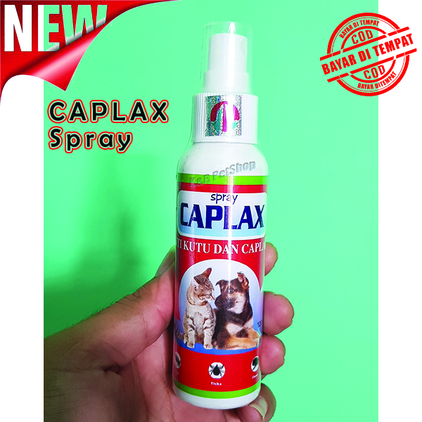 Caplax spray obat semprot anti kutu Kucing jamur Caplax anjing CAPLAX ...