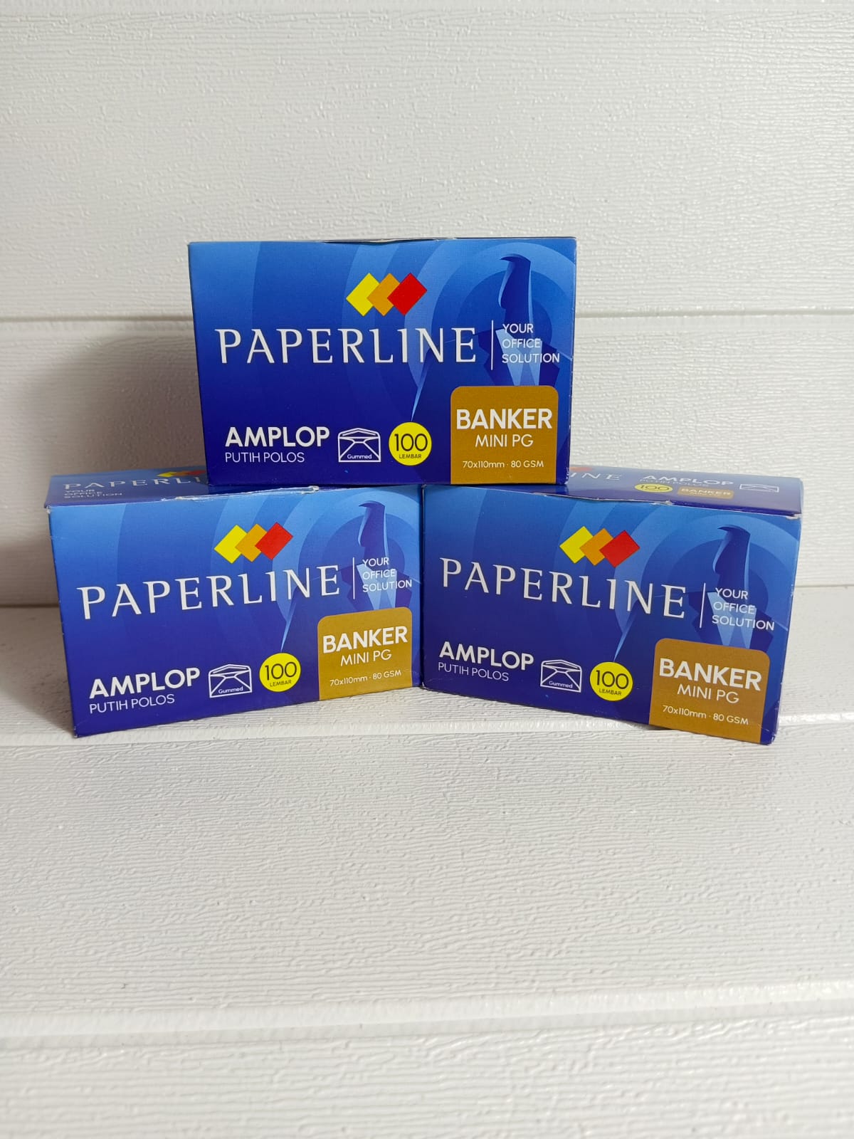(1Pack) Amplop Putih polos Mini 80grm PAPERLINE | Lazada Indonesia