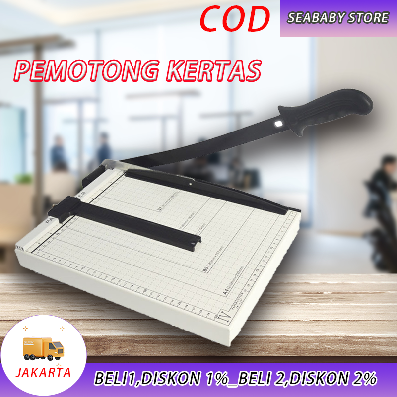 Alat Pemotong Kertas Paper Cutter A4 Pemotong Kertas Paper Cutter 300mm