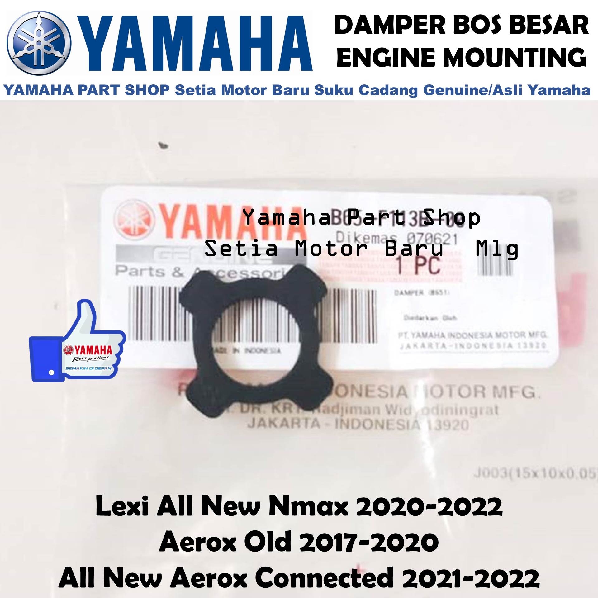 Damper Bosing Besar Bos Engine Mounting Lexi All New Nmax N Max Aerox ...