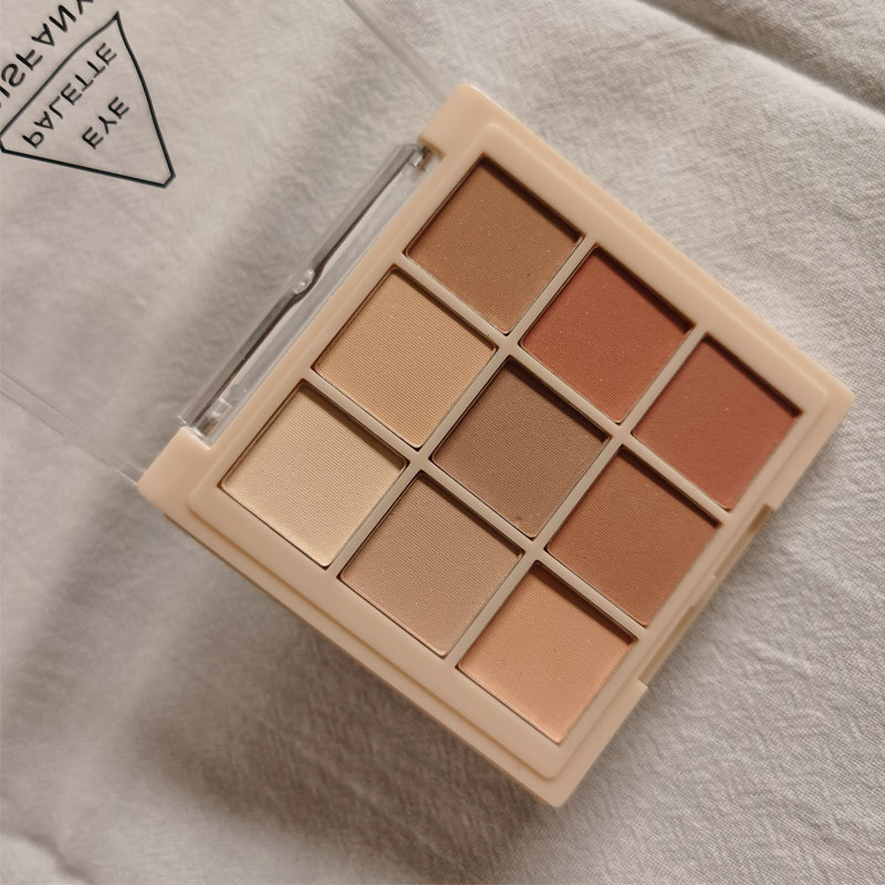 Enerbeauty INSFANY 9สีใหม่โปร่งใสอายแชโดว์อะคริลิคตลับอายชาโดว์ ...