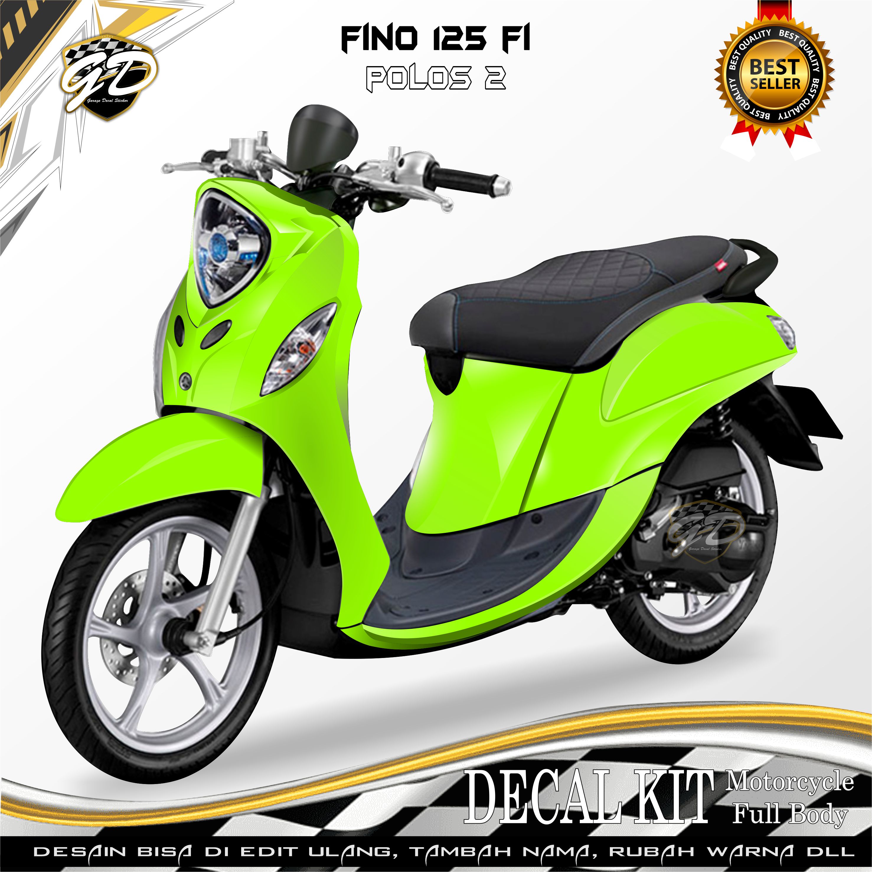 Decal Fino 125 Full Body Sticker Fino 125 Full Body Decal Sticker ...