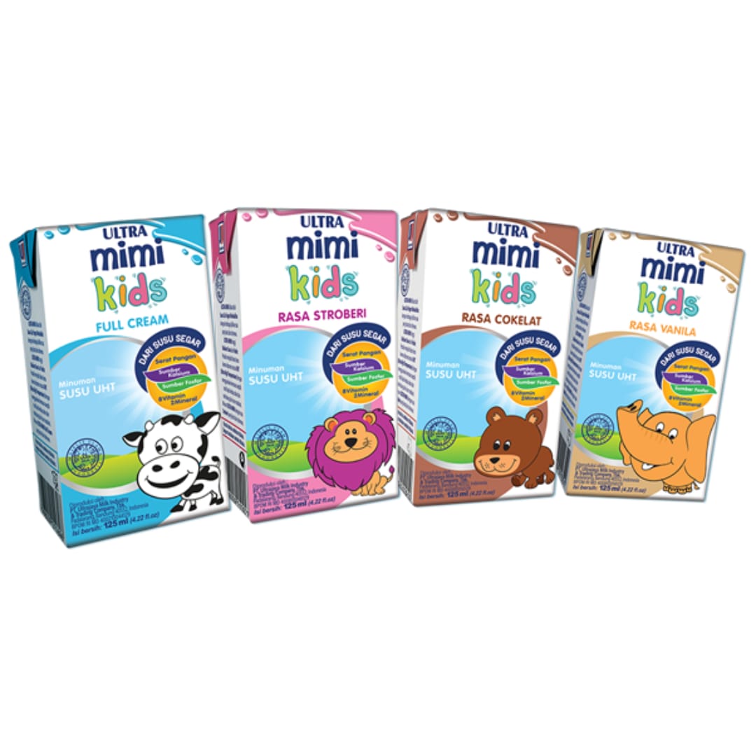 Susu Ultra Mimi Kids 125ml Rasa Coklat 20 kotak | Lazada Indonesia