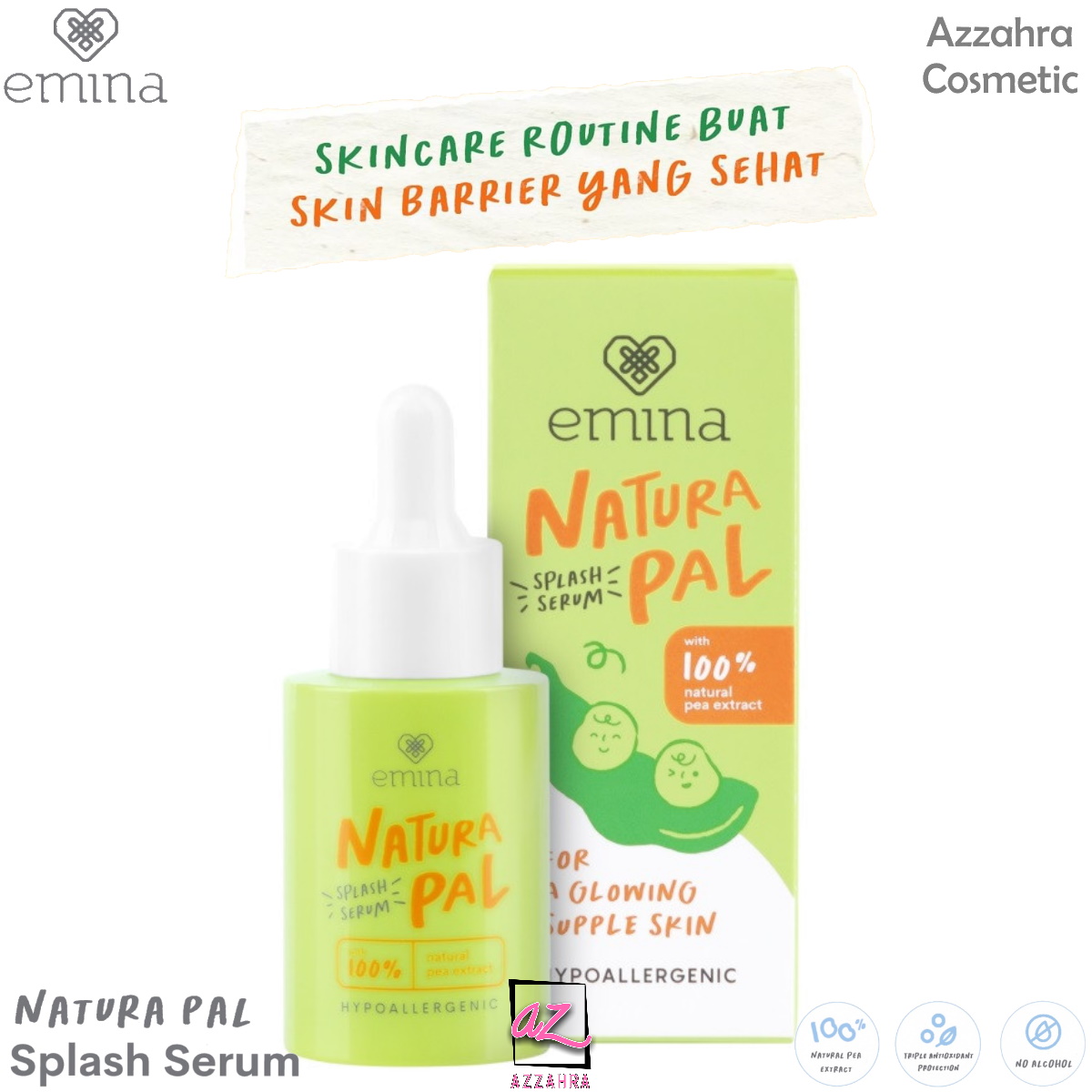 EMINA Natura Pal Splash Serum 40ml | Lazada Indonesia