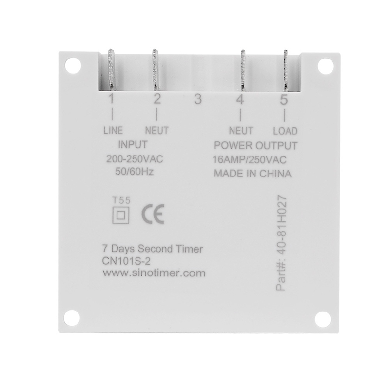[Hanna lian] SINOTIMER 1 Second Interval 220V Digital LCD Timer Switch ...