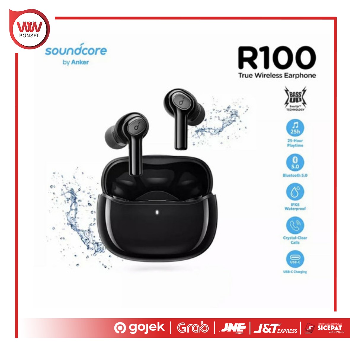 Anker A3981 - Soundcore R100 TWS Earphone Anker | Lazada Indonesia