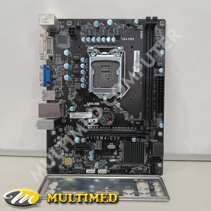 Motherboard Mobo H110 Socket LGA 1151 DDR4 Untuk Gen 6 / Gen 7 | Lazada ...