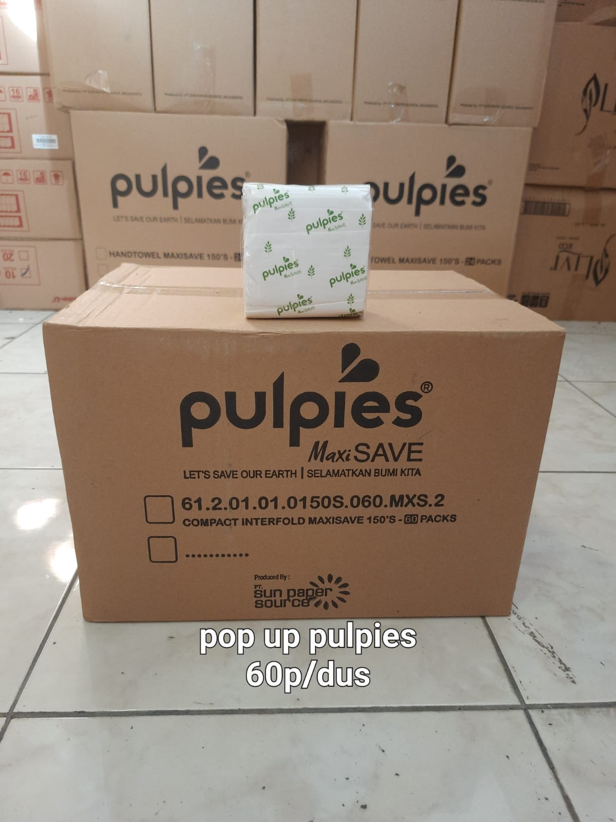 tisu tissu pop up PULPIES TISSUE MEJA 150sheet 2ply DUS-an 60pak ...