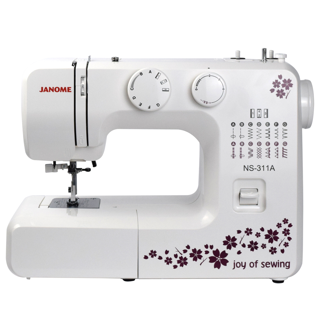 JANOME NS 311A / NS311A Mesin Jahit Portable Multifungsi | Lazada Indonesia