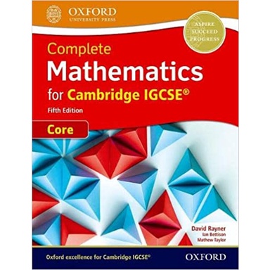BUKU COMPLETE MATHEMATICS FOR CAMBRIDGE IGCSE STUDENT BOOK 5TH FIFTH ...