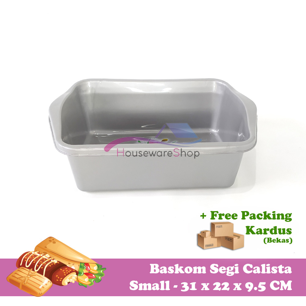 Bak Kotak Pasir Hidroponik / Baskom Plastik Segi Small - Food Grade ...