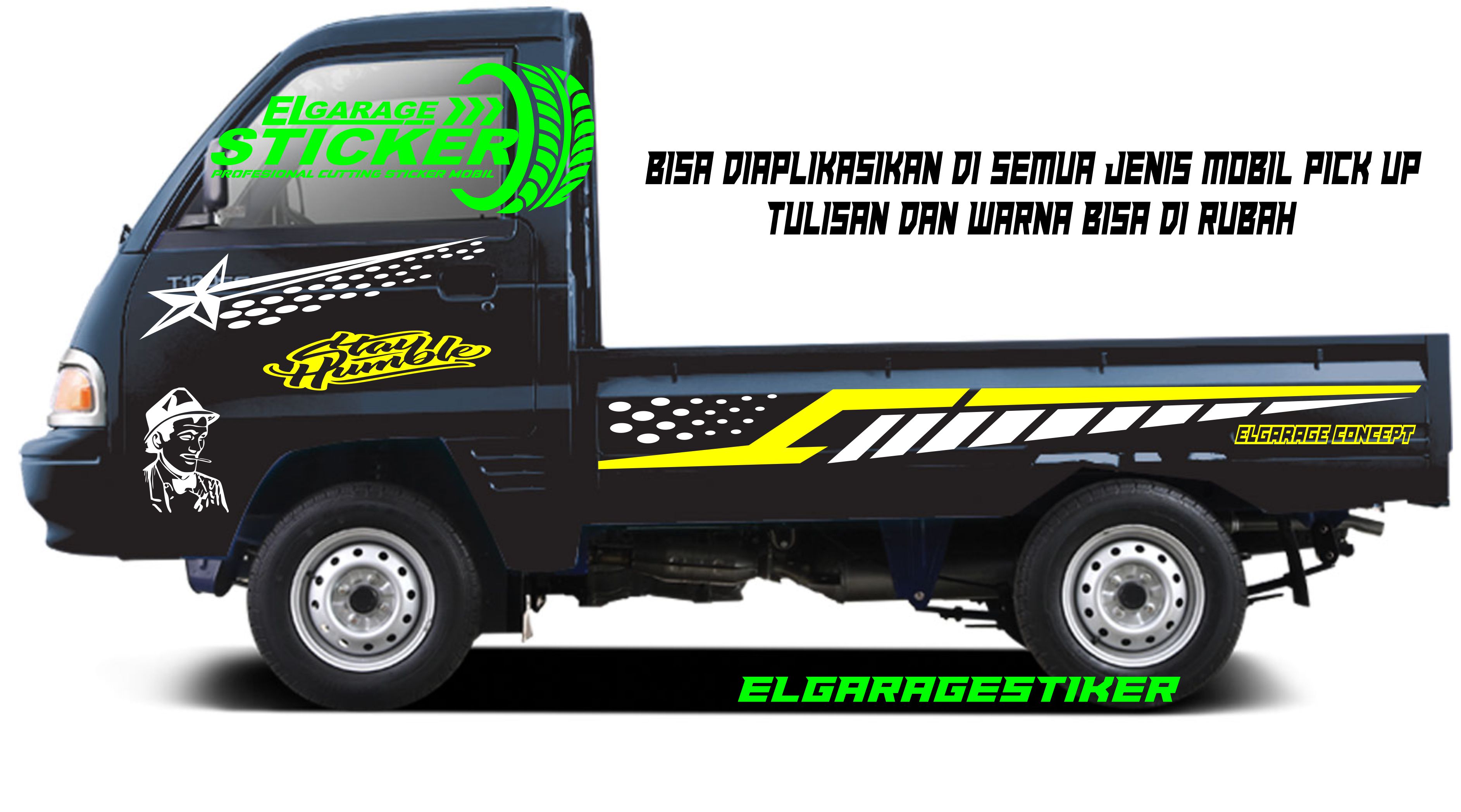 Stiker mobil pick up suzuki carry futura stiker striping pick up carry ...