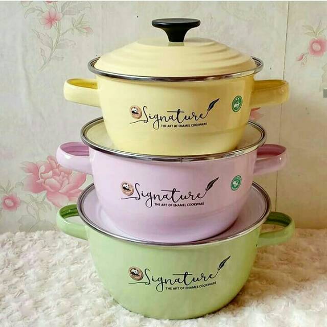panci signature panci warna maspion panda | Lazada Indonesia