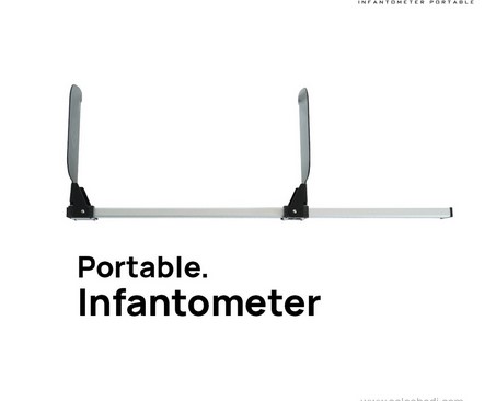 Alat Ukur Panjang Bayi 'Infantometer' Standar Internasional posyandu ...