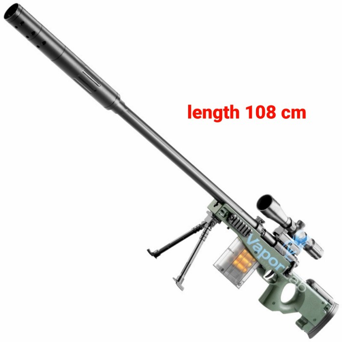 Tembak Tembakan Water Gel Bubble Gun Peluru Jelly Anak Laki Laki Peluru ...