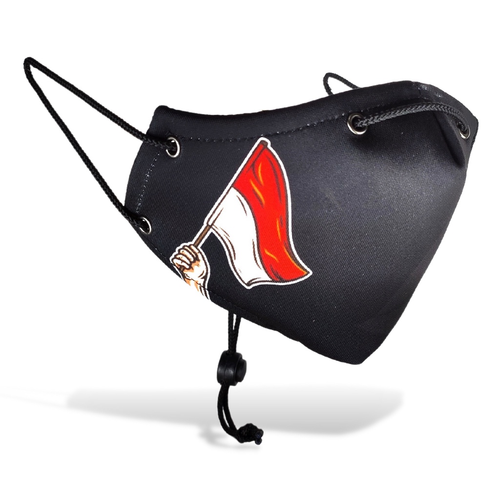 Masker Kain Non Medis Spesial HUT RI | DMI Mask - Merah Putih | Lazada ...