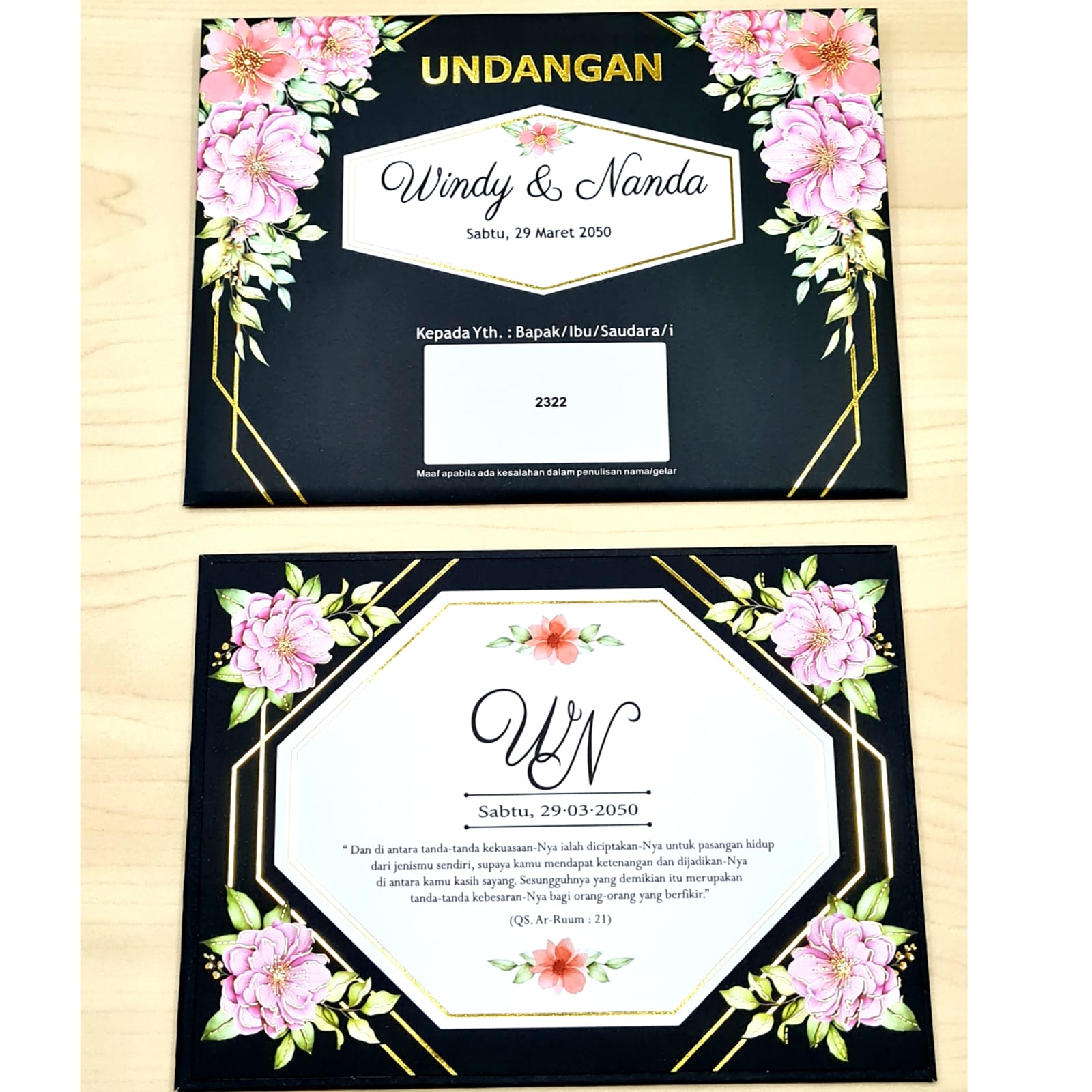 Blangko Undangan ERBA 2322 Isi 100 Lembar | Lazada Indonesia