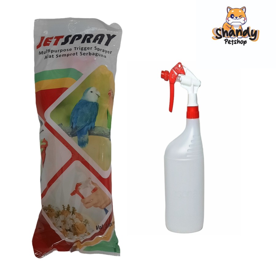 SEMPROTAN AIR JET SPRAY 1 LITER UNTUK TANAMAN MANDI BURUNG KUCING ...