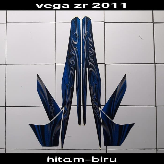 stiker vega zr 2011 biru | Lazada Indonesia