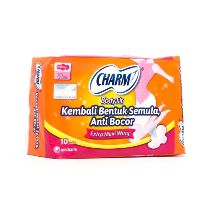 Charm Body Fit Extra Maxi Wing 10s | Lazada Indonesia
