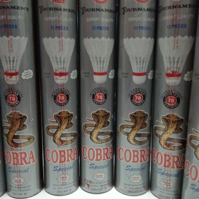 Best Seller Kok Badminton / Shuttlecock Merk Cobra Special Silver ...