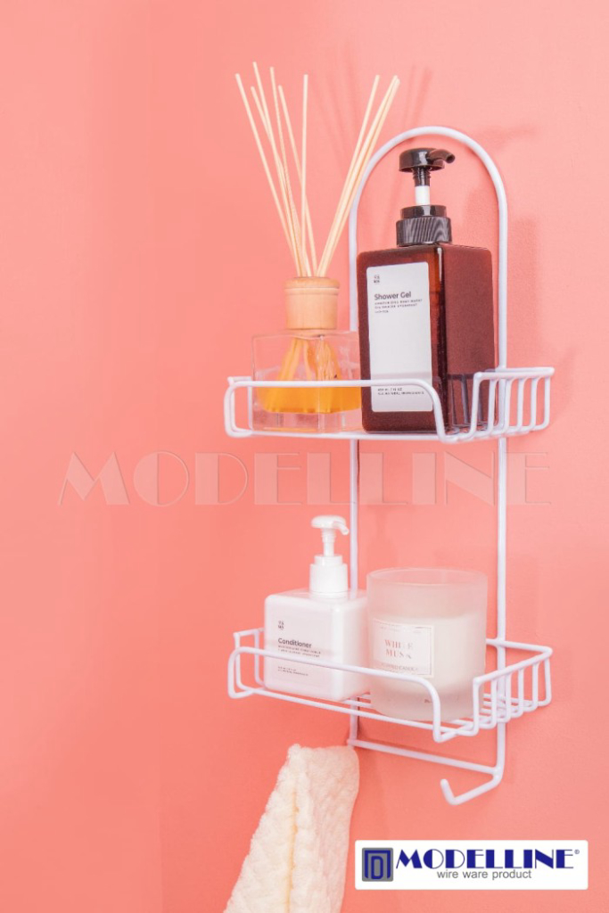 Modelline Rak Gantung Kamar Mandi Olive Rack Shampo Sabun BR 01 ...