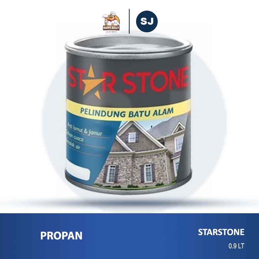 PROPAN STAR STONE STARSTONE Cat Vernis Coating Batu Alam 1 Kg 1Kg ...