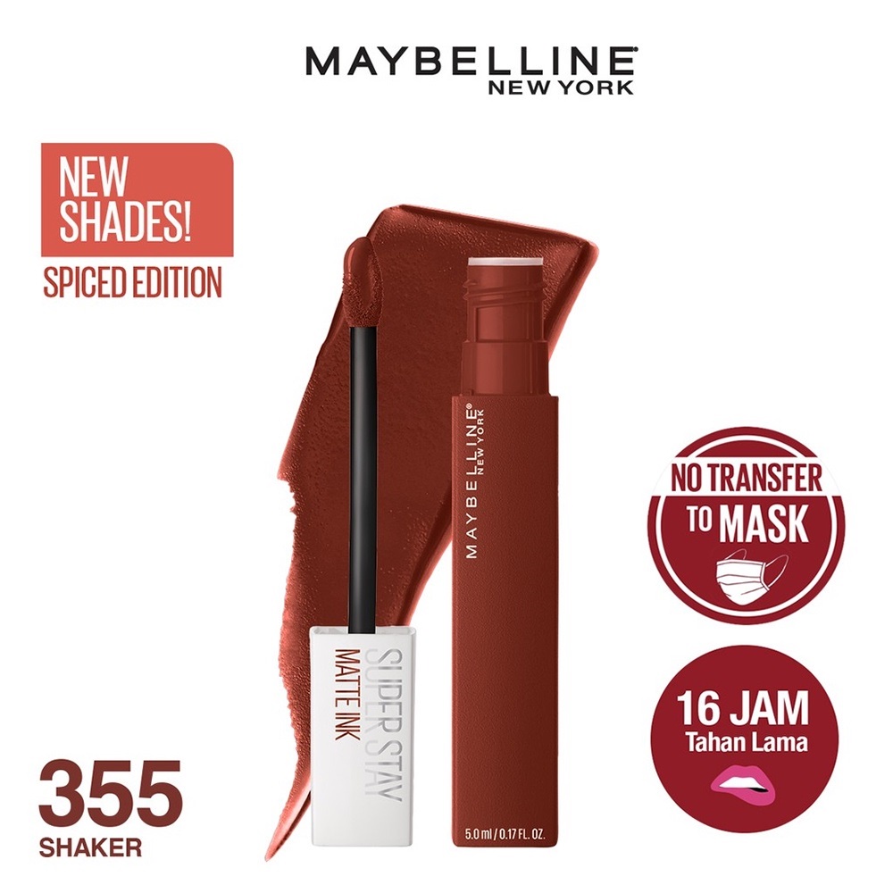 Maybelline Super Stay Matte Ink Lipcream REDS EDITION Super Stay Matte ...