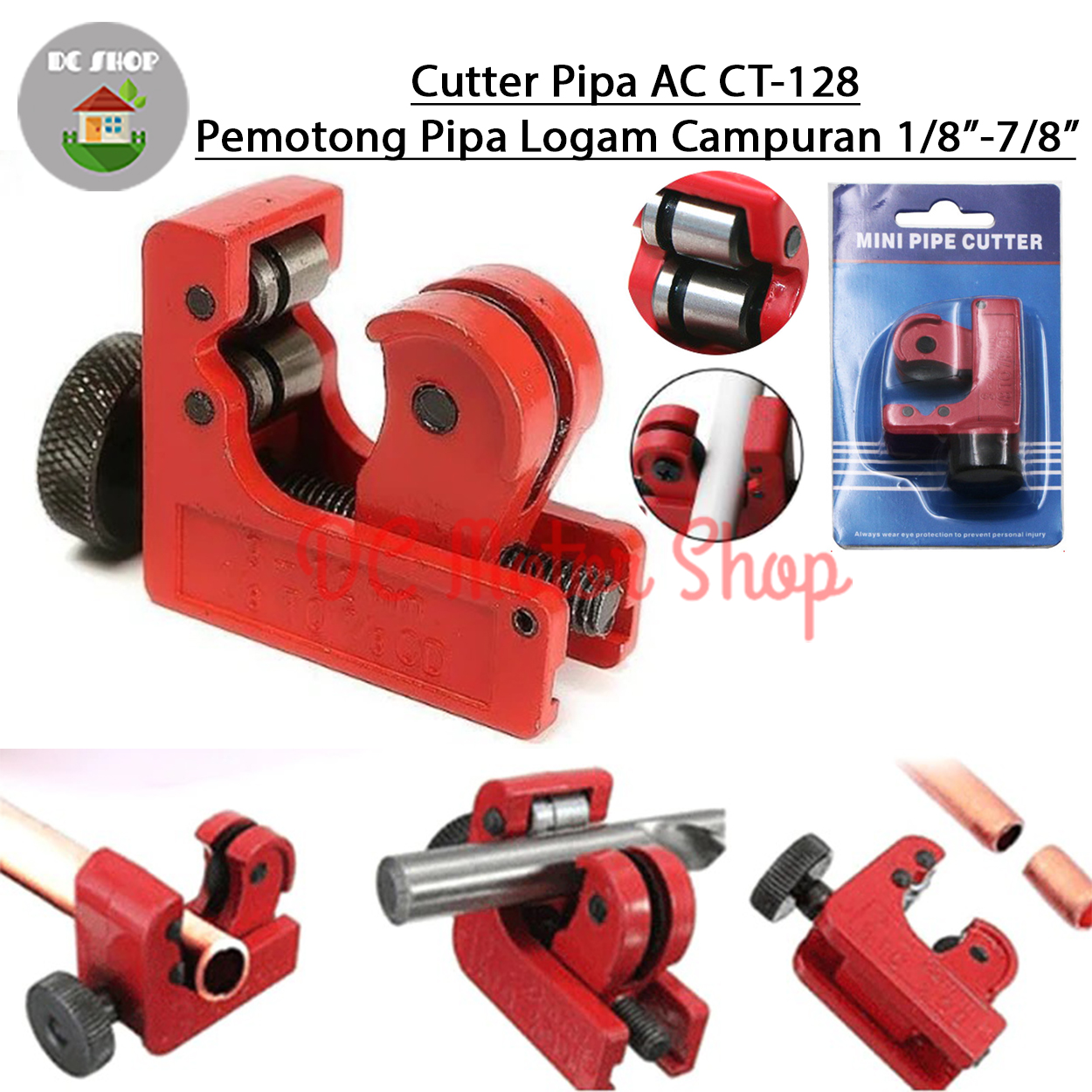 Alat Potong Pipa / Pipe Cutter Pipa / Pemotong Pipa AC / Tube Cutter ...