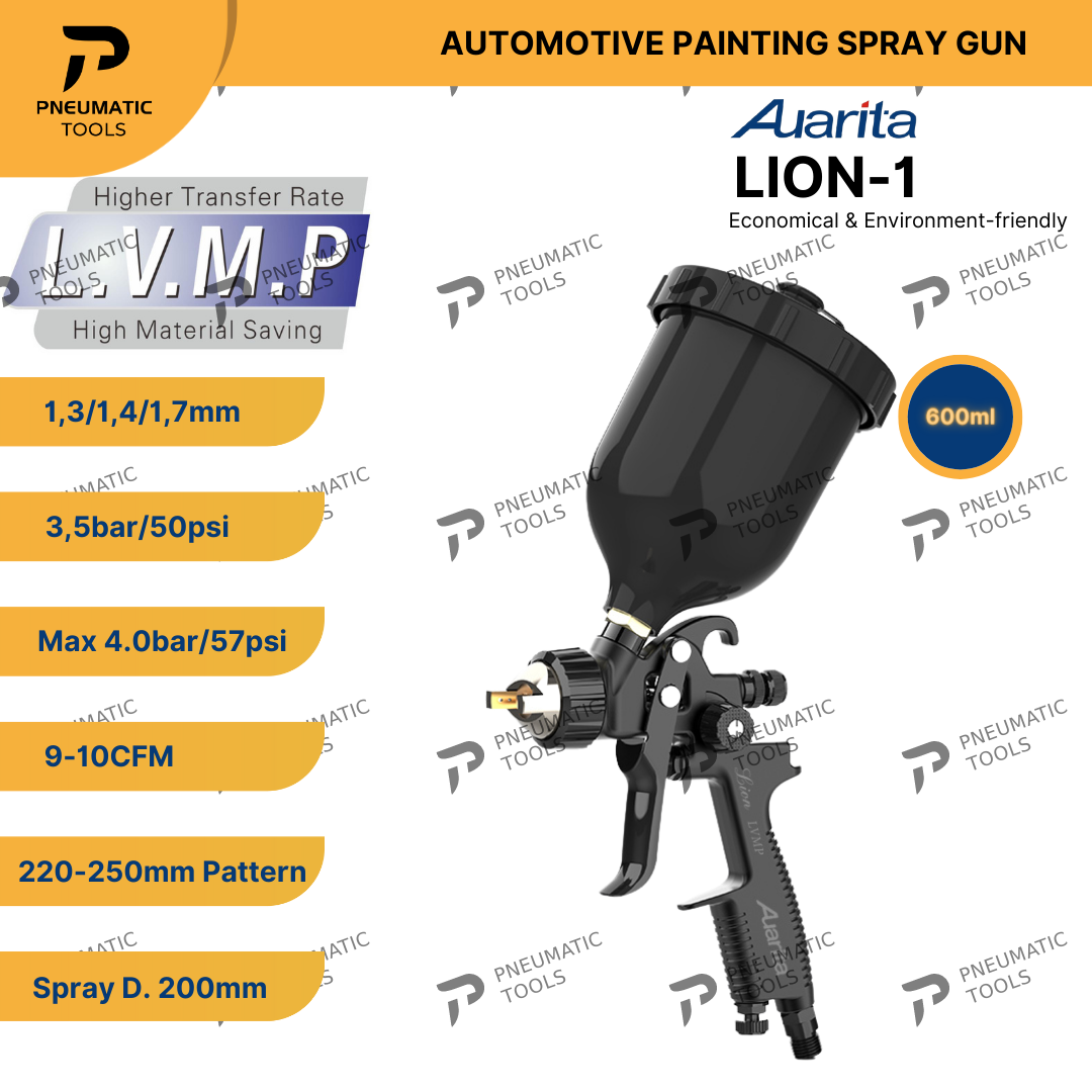 Spray Gun AUARITA LION-1 LVMP ORIGINAL - Environmental Spray Gun LION1 ...