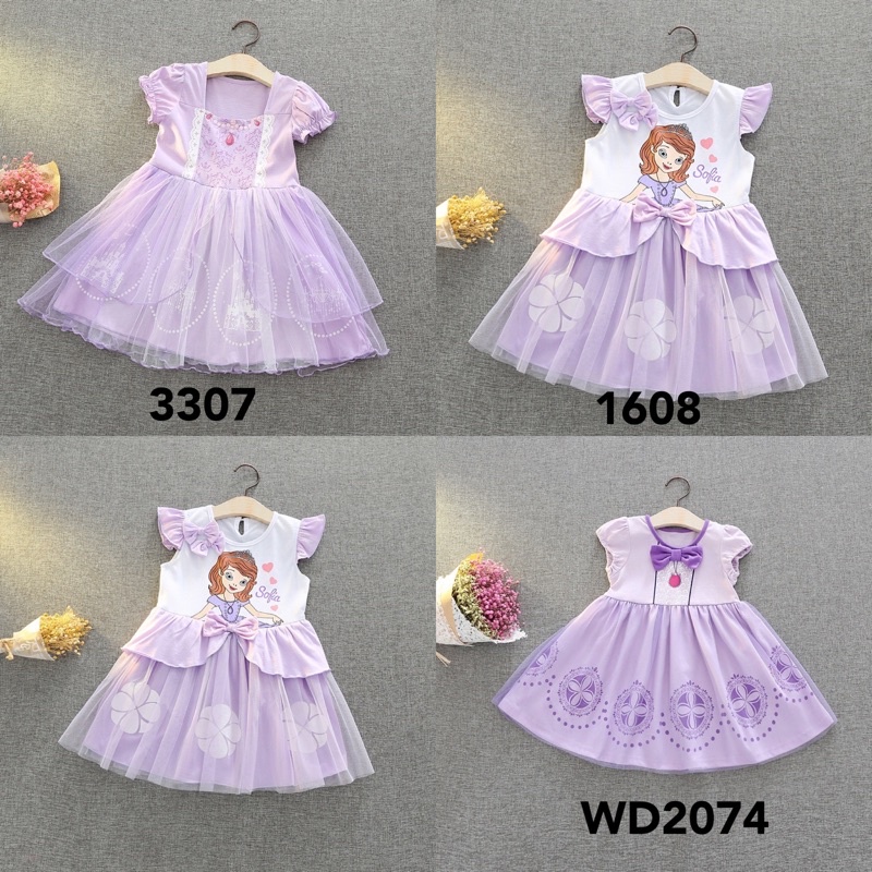 (RESTOK)Kostum Ulang Tahun Dress Putri Princess Sofia The First Import ...