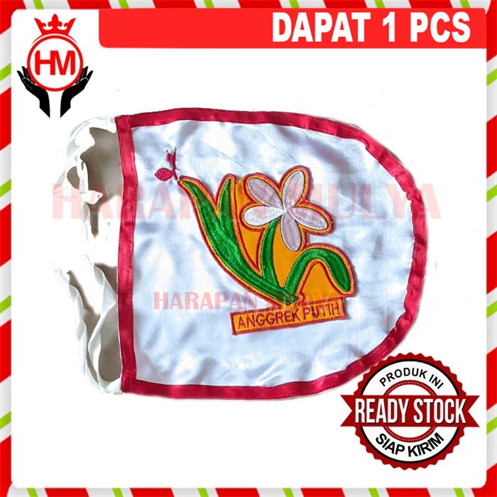 Bendera Regu Pramuka Tanda Regu Anggrek Putih Tanda Regu Pramuka ...