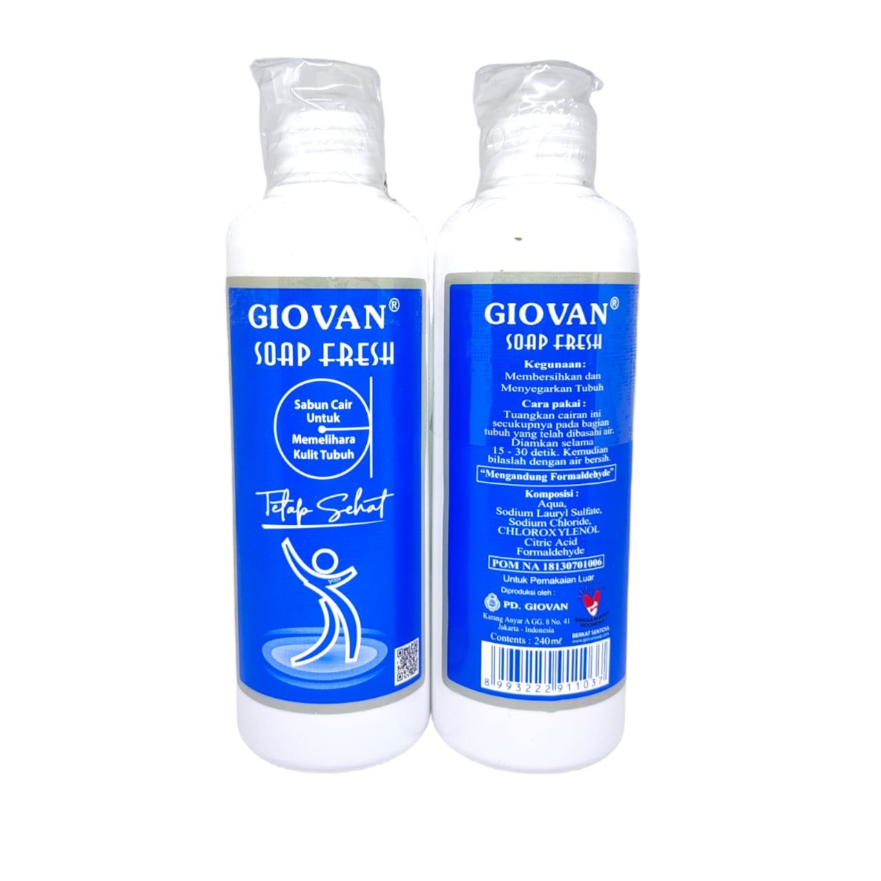 GIOVAN SABUN CAIR AMAN BUAT BAYI giovan soap fresh 240 ml | Lazada ...