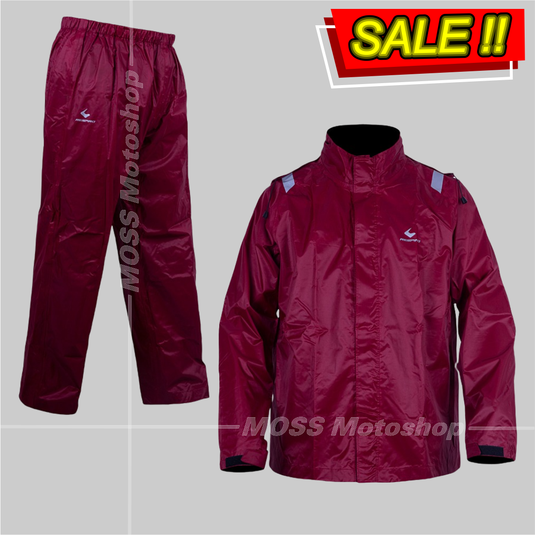 Jas Hujan Rain Coat Jaket Hujan Respiro Challenger R2.0 Maroon | Lazada ...