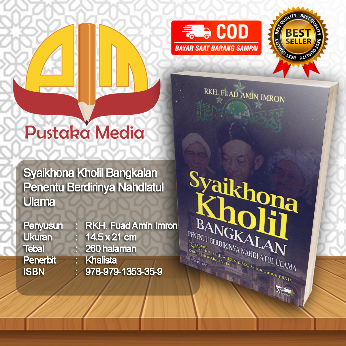Syaikhona Kholil Bangkalan Penentu Berdirinya Nahdlatul Ulama | Lazada ...
