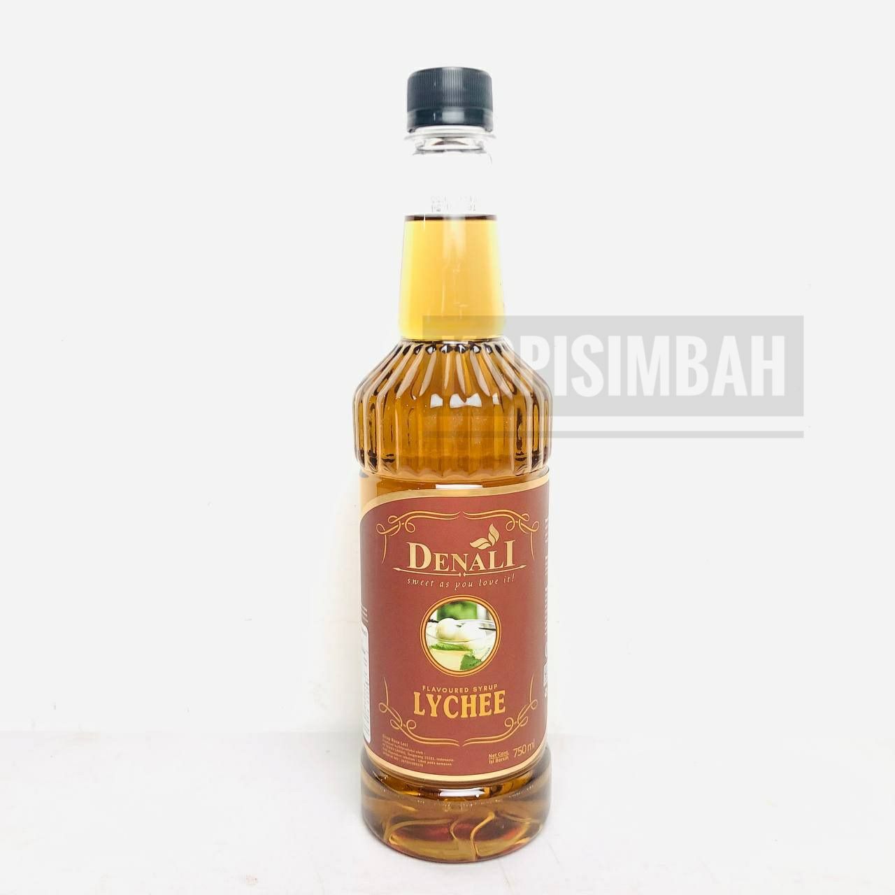 Syrup Denali Rasa LYCHEE 750 ml Premium Sirup Leci Flavoured Minuman ...