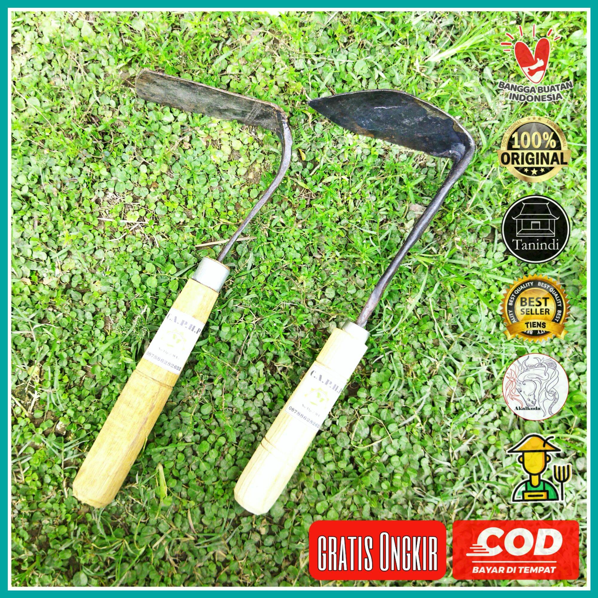 Gathul Baja Cangkul Kecil Alat Pertanian Koret Rumput Pacul Mini ...