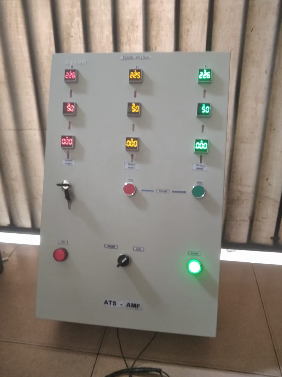 panel ats amf 80kva-100kva cos motoreiz 125a 3pase | Lazada Indonesia