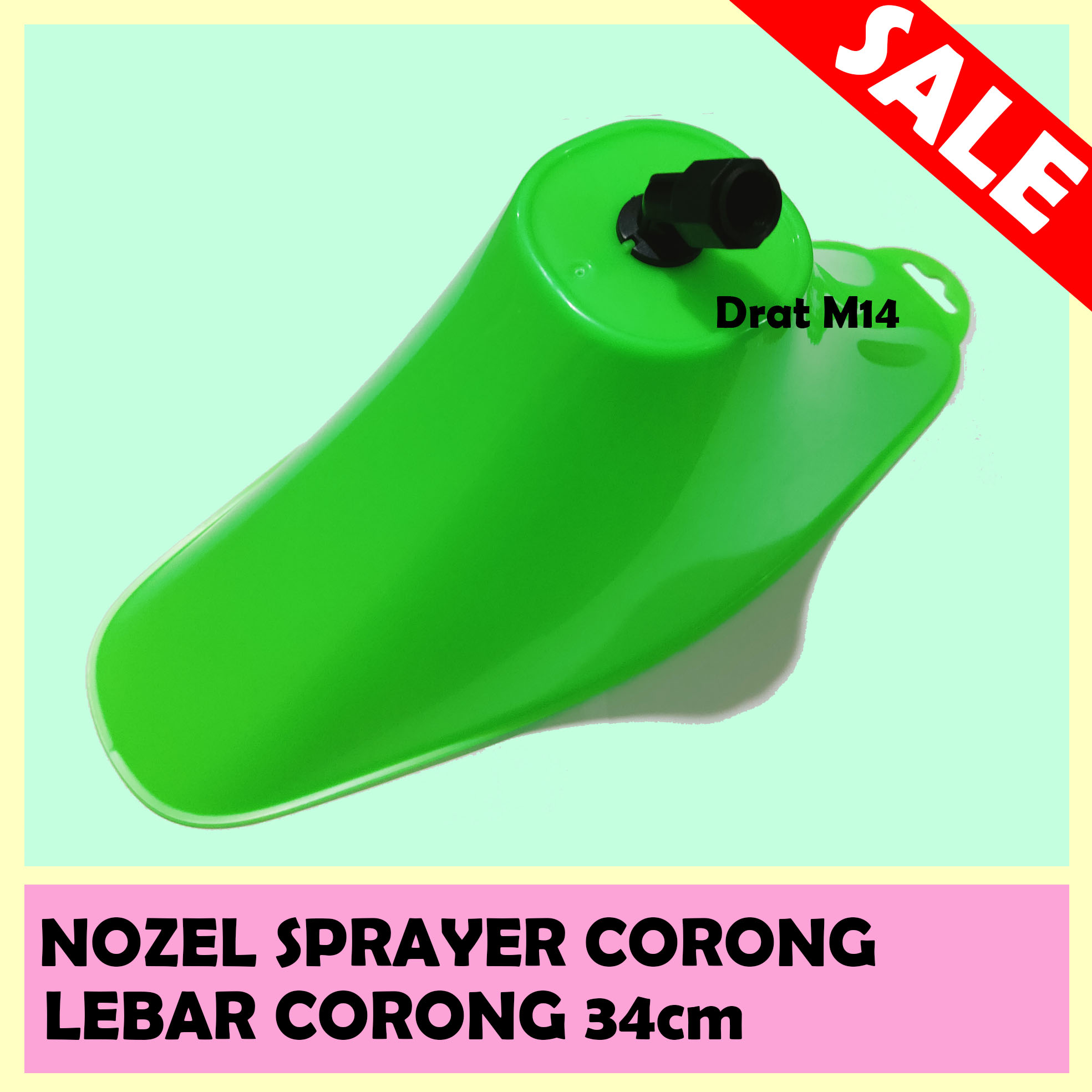 Nozel Anti Angin Spuyer Sprayer Elektrik Corong Besar | Lazada Indonesia