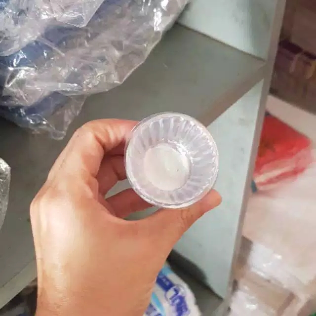 Isi 25pcs MIKA SAMBAL / MIKA KECIL / MIKA SAOS agar O kecil cup roti ...