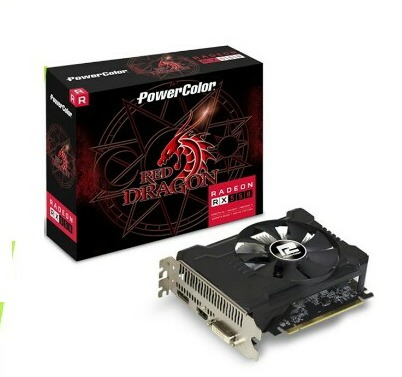 VGA PowerColor RX 550 4GB DDR5 128bit Red Dragon | Lazada Indonesia