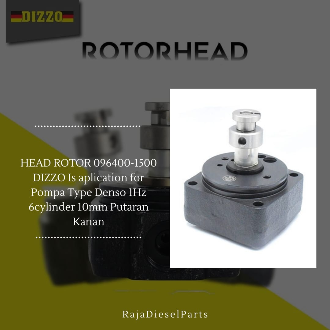 Rotor head 096400-1500 10 mili kanan Rotor kepala silinder toyota 1HZ ...