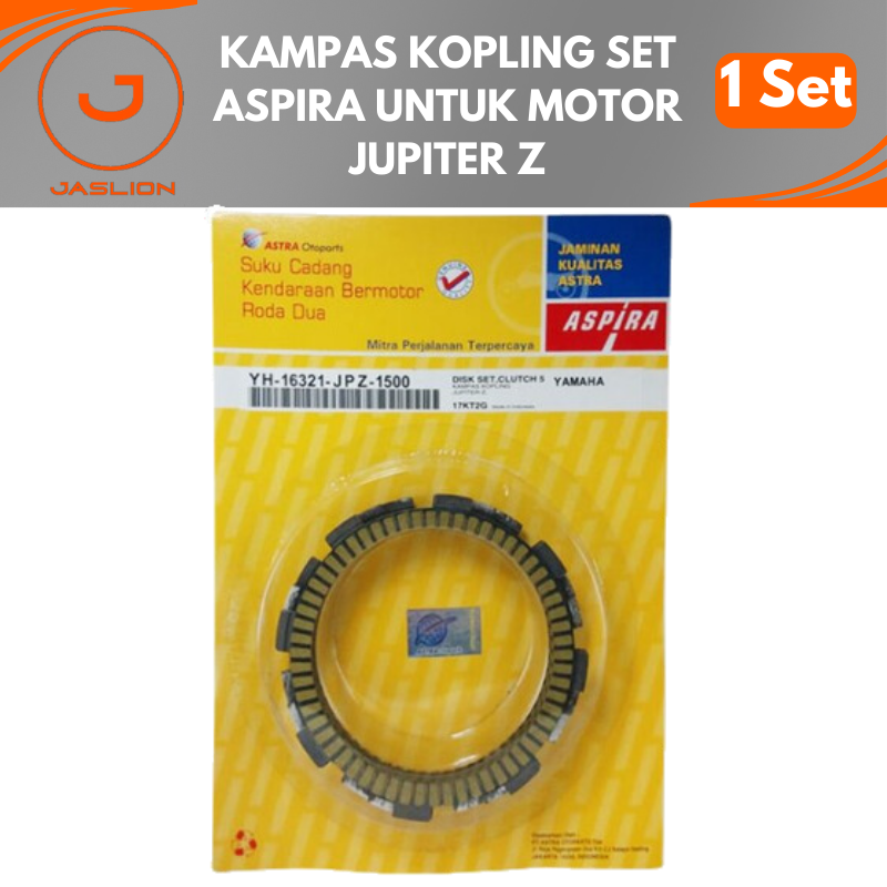 Kampas Kopling Set Aspira Untuk Motor Yamaha Jupiter Z Vega Force 1 | Lazada Indonesia