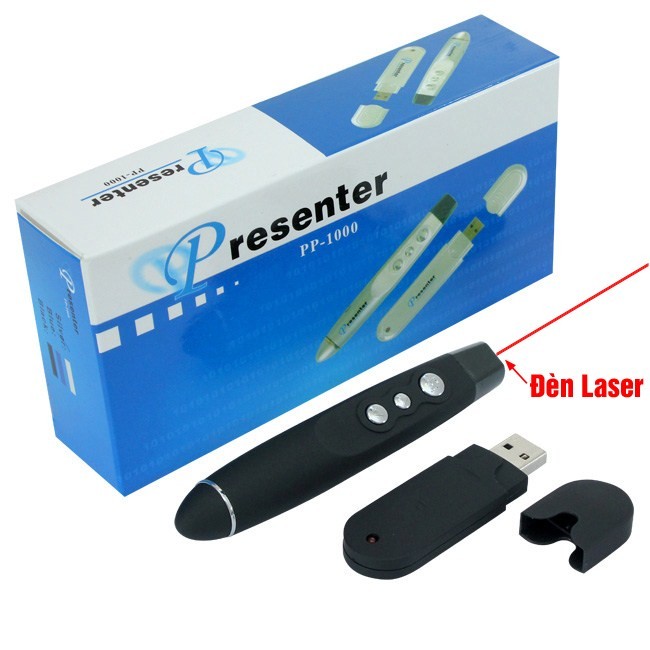 Laser Pointer Wireless Presenter PP-1000 / Pointer Untuk Presentasi ...