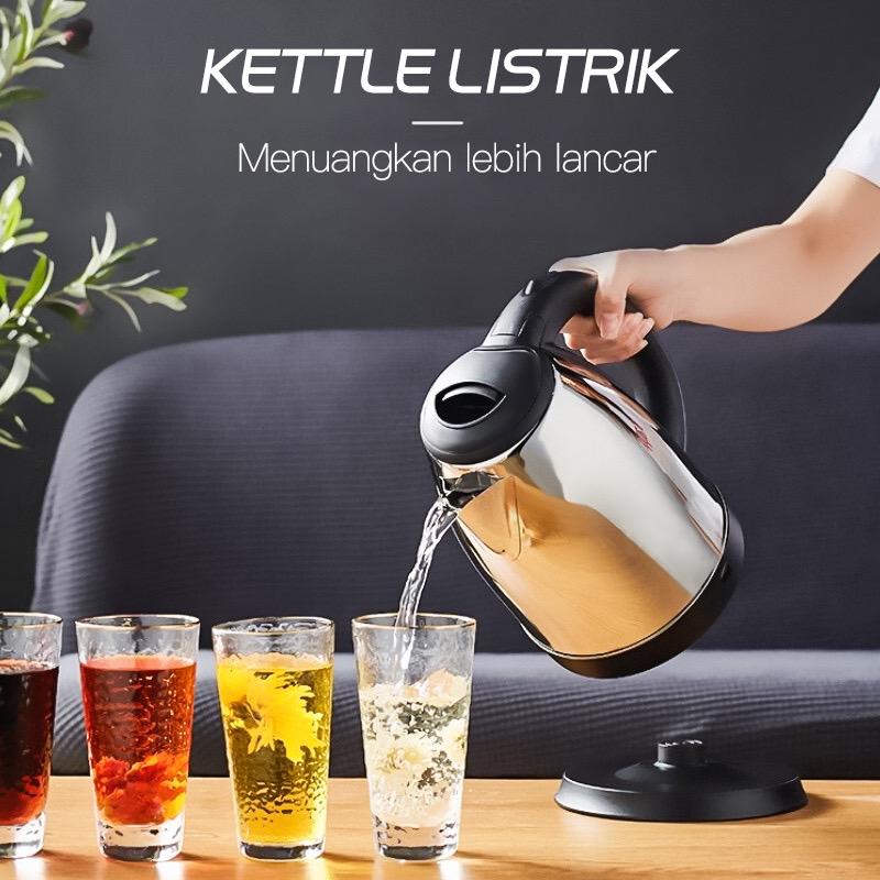 Ketel Listrik / Teko Elektrik / Pemanas Air Pembuat Kopi Teh/Teko ...