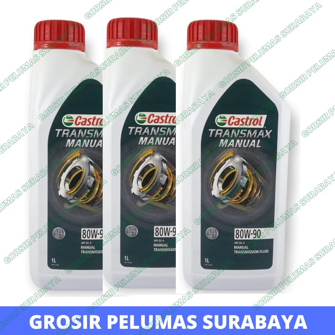 Original oli Transmisi perseneleng manual gardan Castrol gear Transmax ...